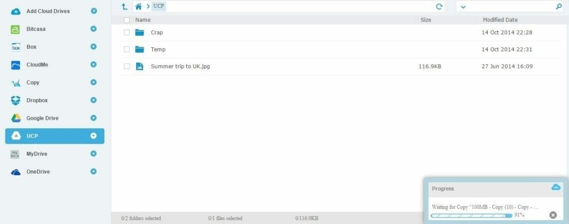 How to transfer files between different cloud services