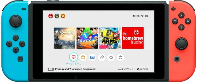 Homebrew Launcher for Nintendo Switch released for firmware 3.0.0