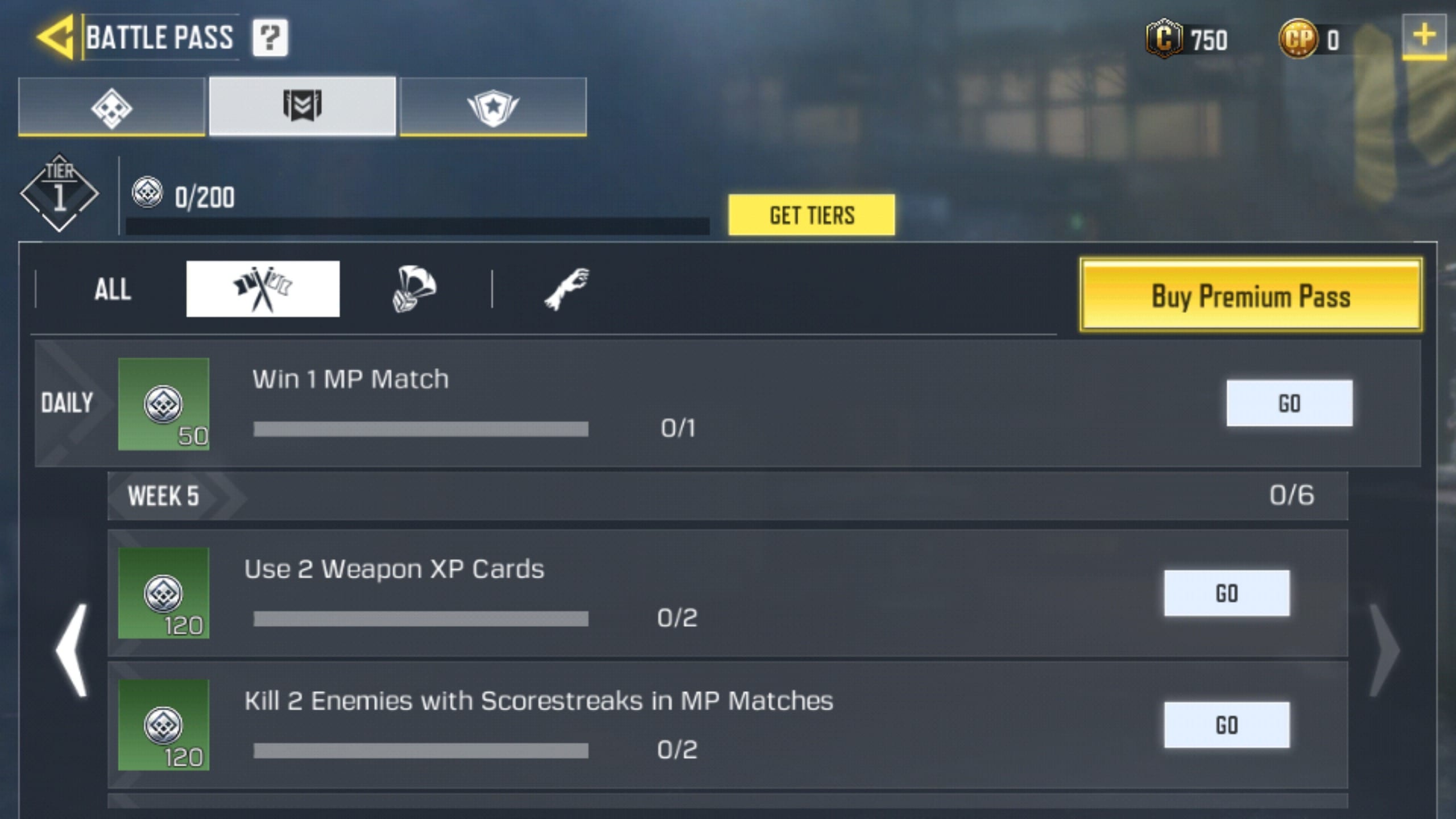 COD Mobile Season 2 Week 5 Challenges for MP and Battle Royale